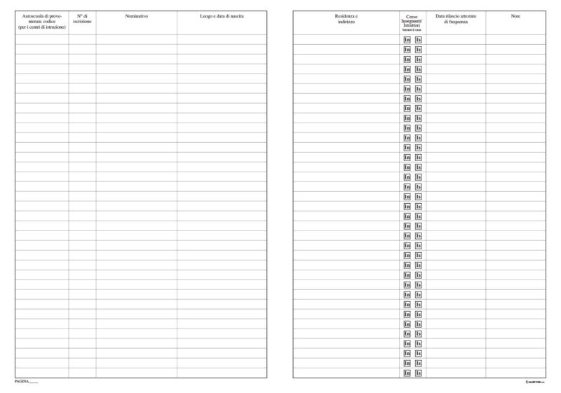 Modulo TT 746 per revisione patente - esseBì Italia