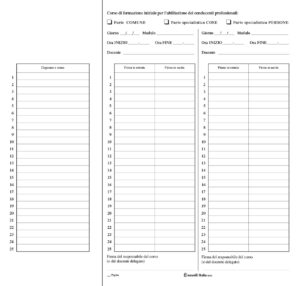 Modulo TT 2112 per rilascio della patente di guida - esseBì Italia